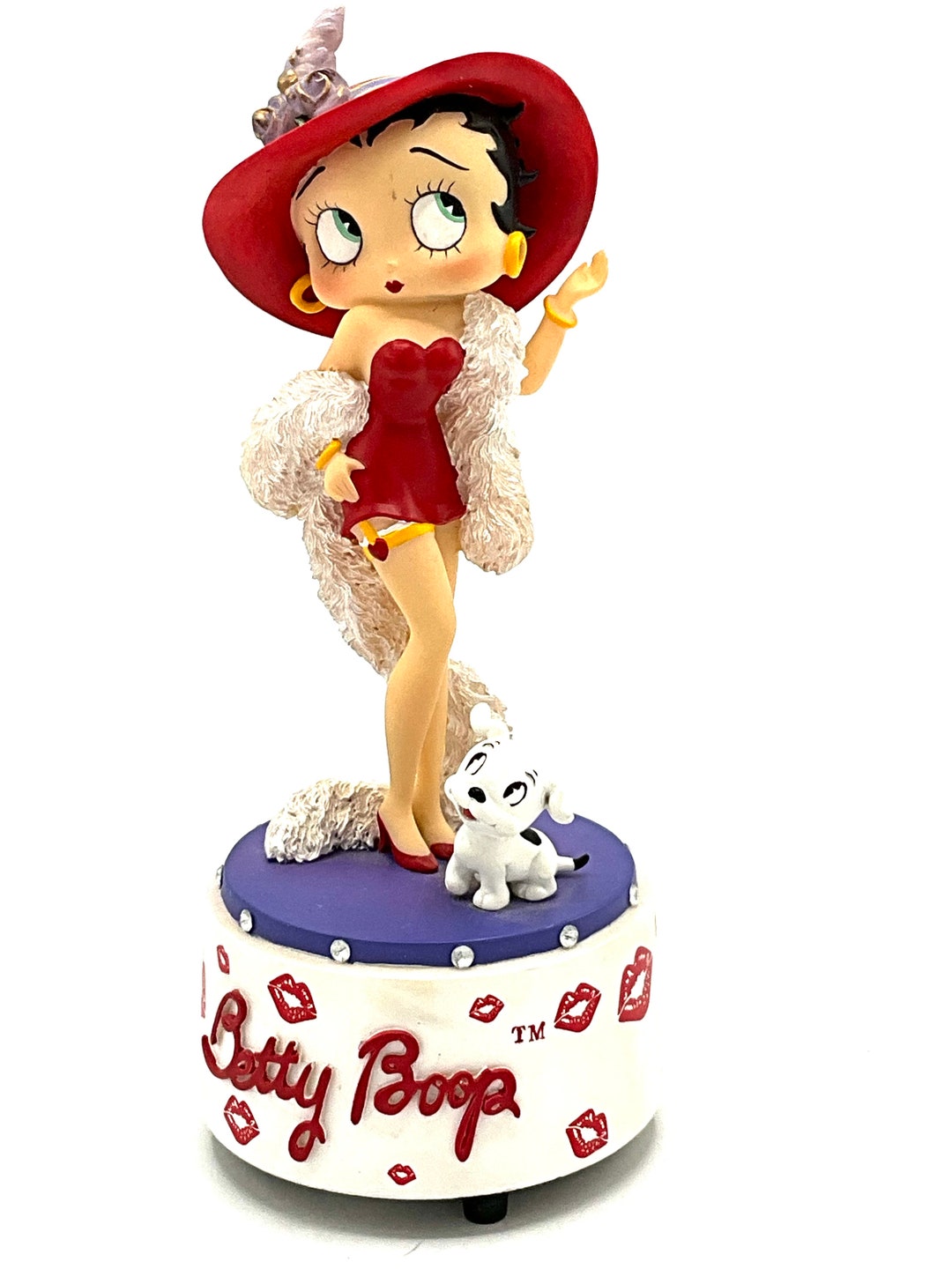 Gorgeous Collectible and Vintage Betty Boop Music Box, “puttin on the ...