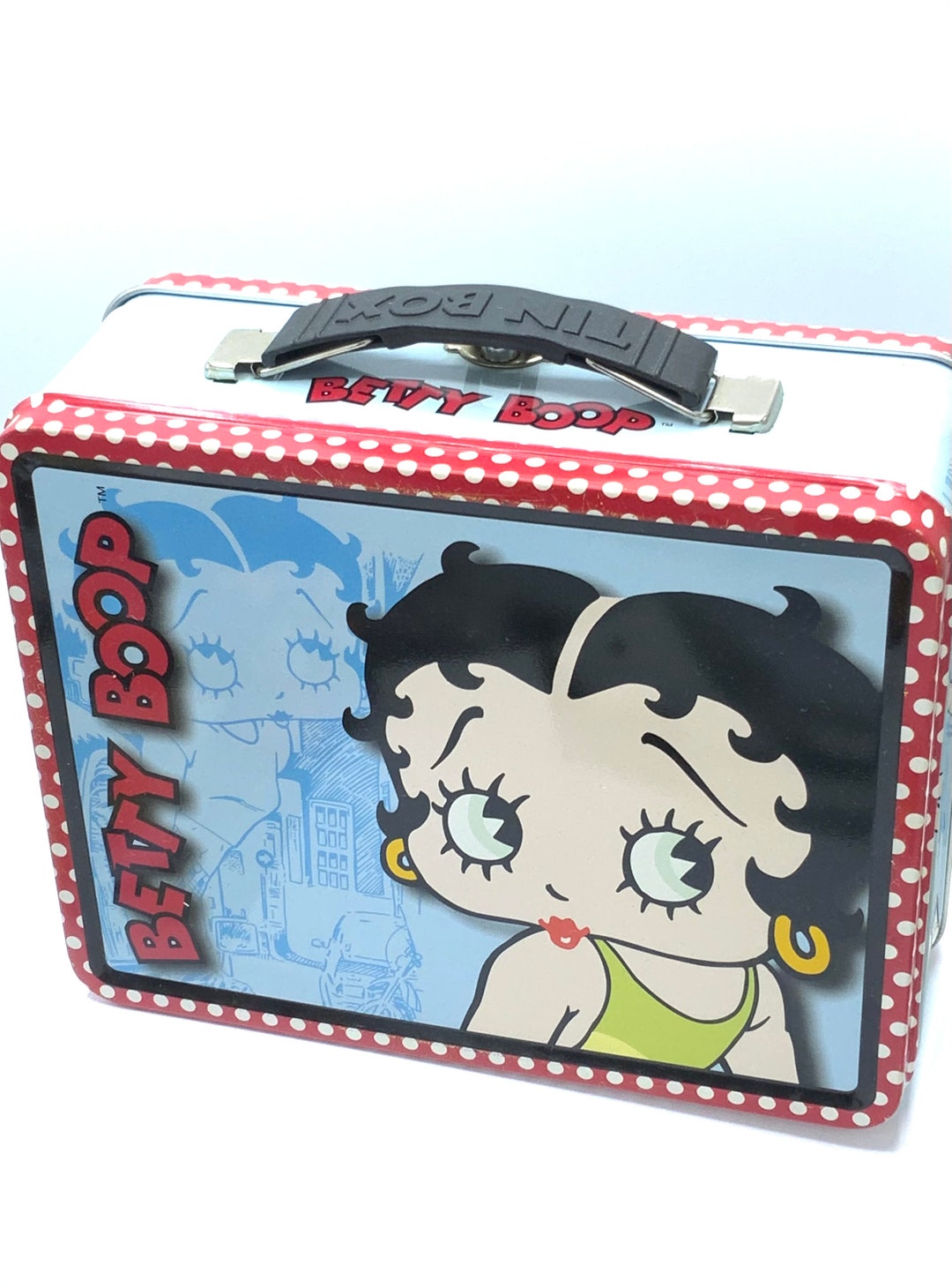 Gorgeous Collectible Betty Boop Lunch Box, Tin, Heart. Metal. - Etsy