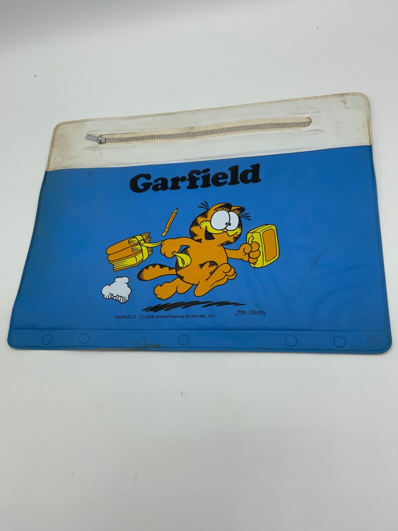 Gorgeous Collectible and Vintage Pencil Case With. Garfield - Etsy
