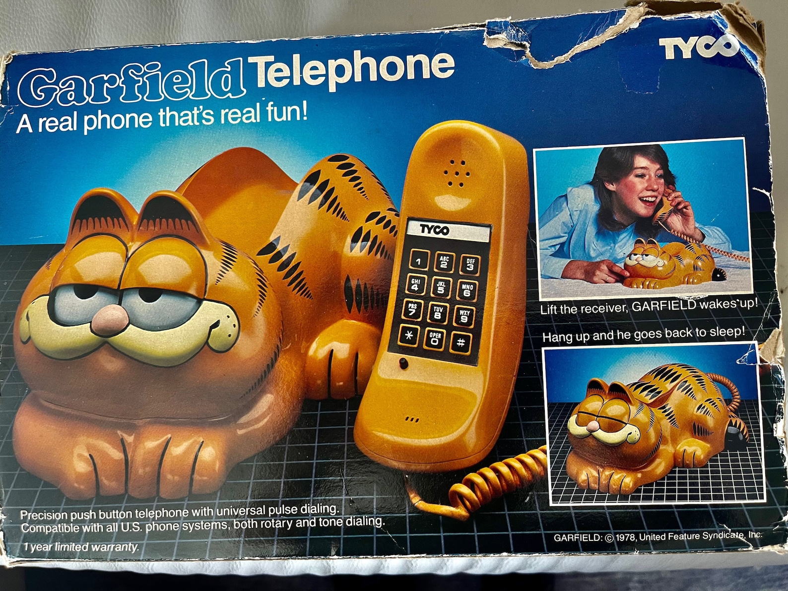 Gorgeous Collectible and Vintage Garfield as Phone Telephone. - Etsy