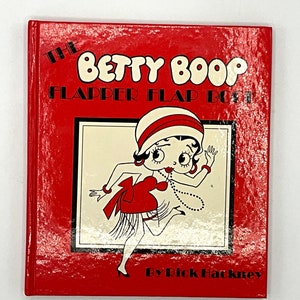 Gorgeous Collectible the Betty Boop Flapper Flap Book by Rick Hackney ...