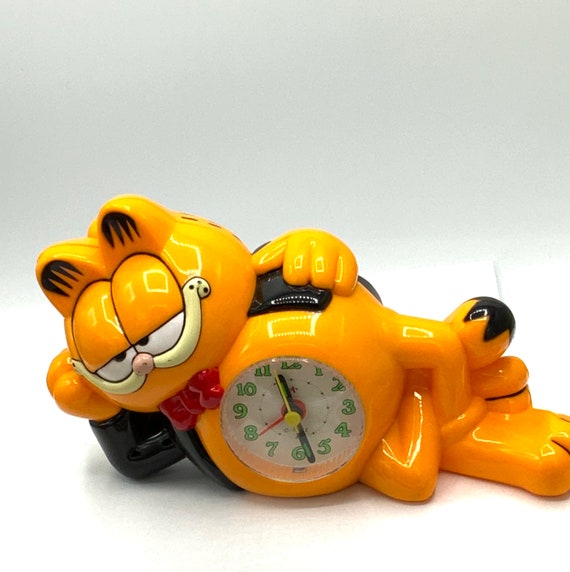 Gorgeous collectible and Vintage Garfield clock, alar… - Gem
