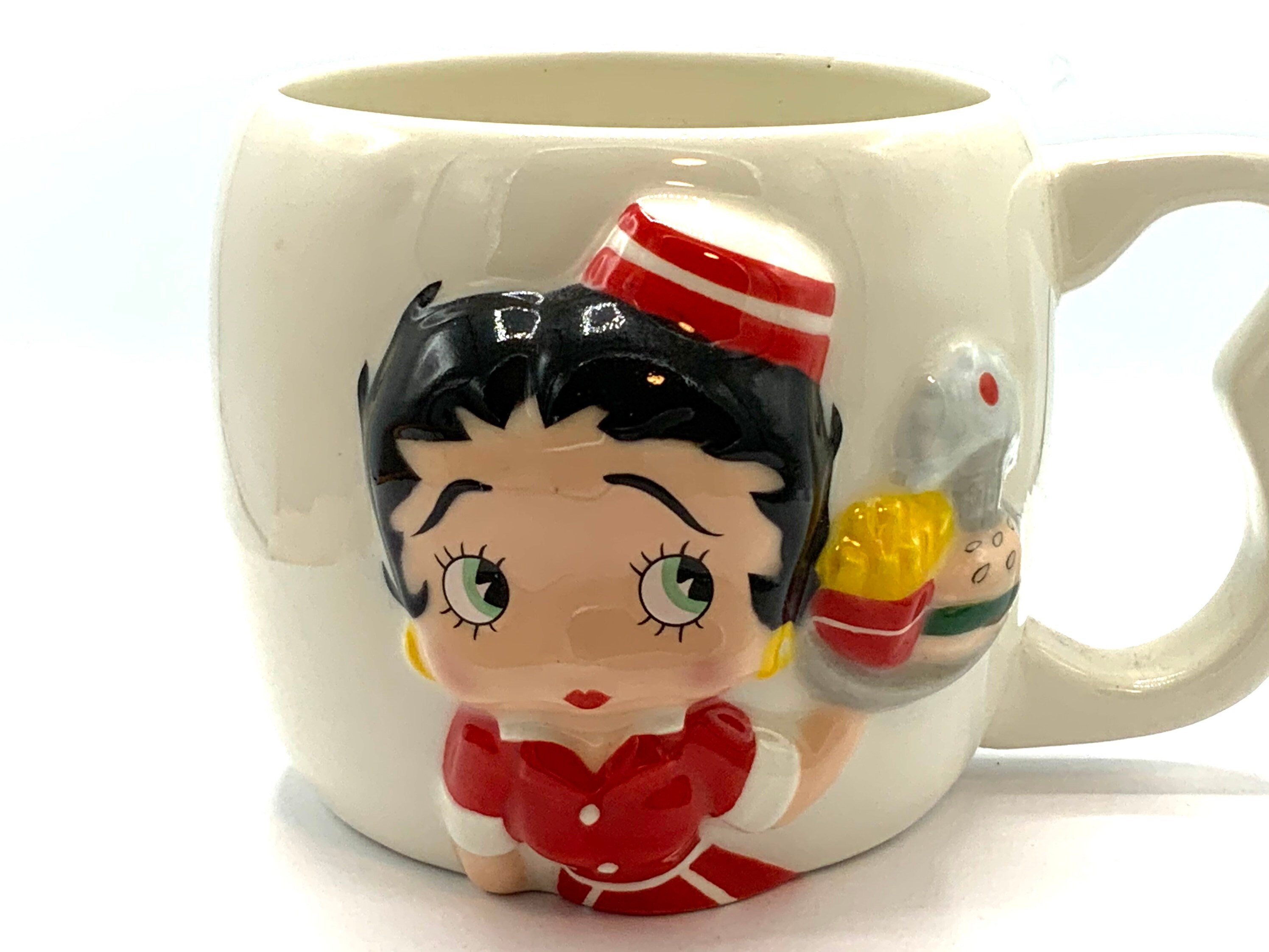 Gorgeous vintage BETTY Boop mug Bettys Dinner 3D. | Etsy