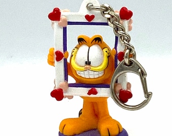 Garfield Keychain - Etsy