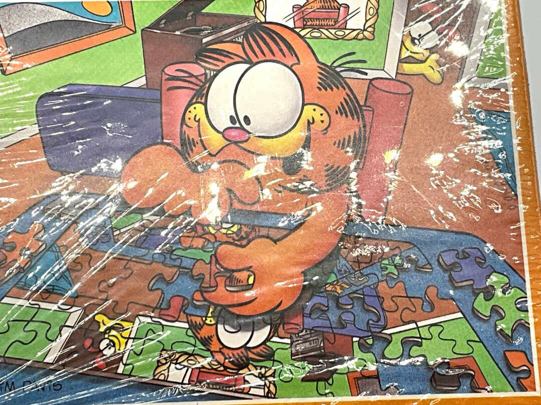 Gorgeous Collectible and Vintage Garfield Puzzle 75 Pieces - Etsy