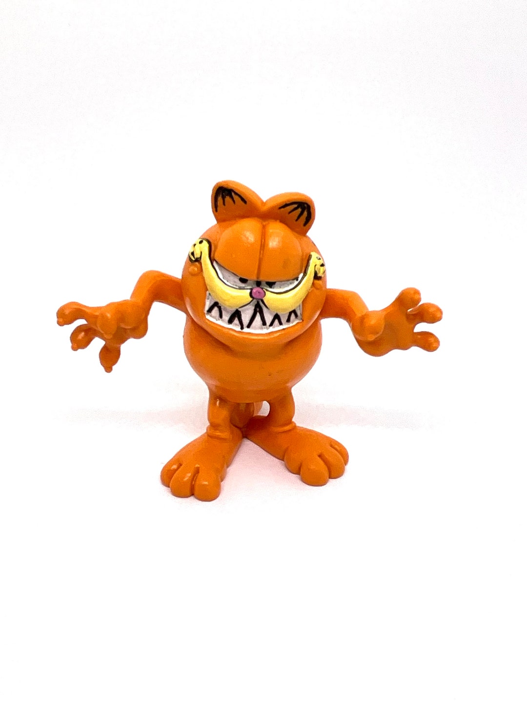 Gorgeous and Vintage Garfield as a Monster, Figurine, Cat, Orange., Big ...