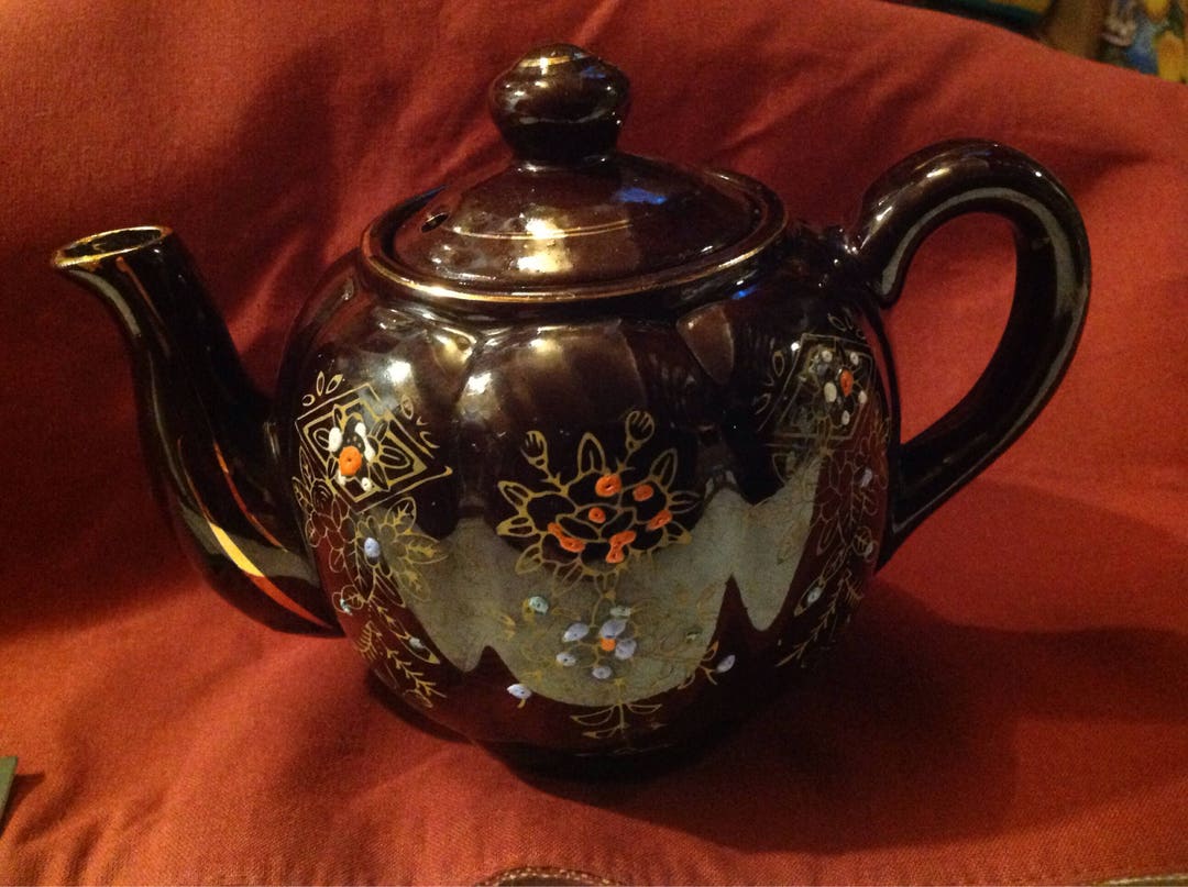 Japanese Teapot,brown - Etsy