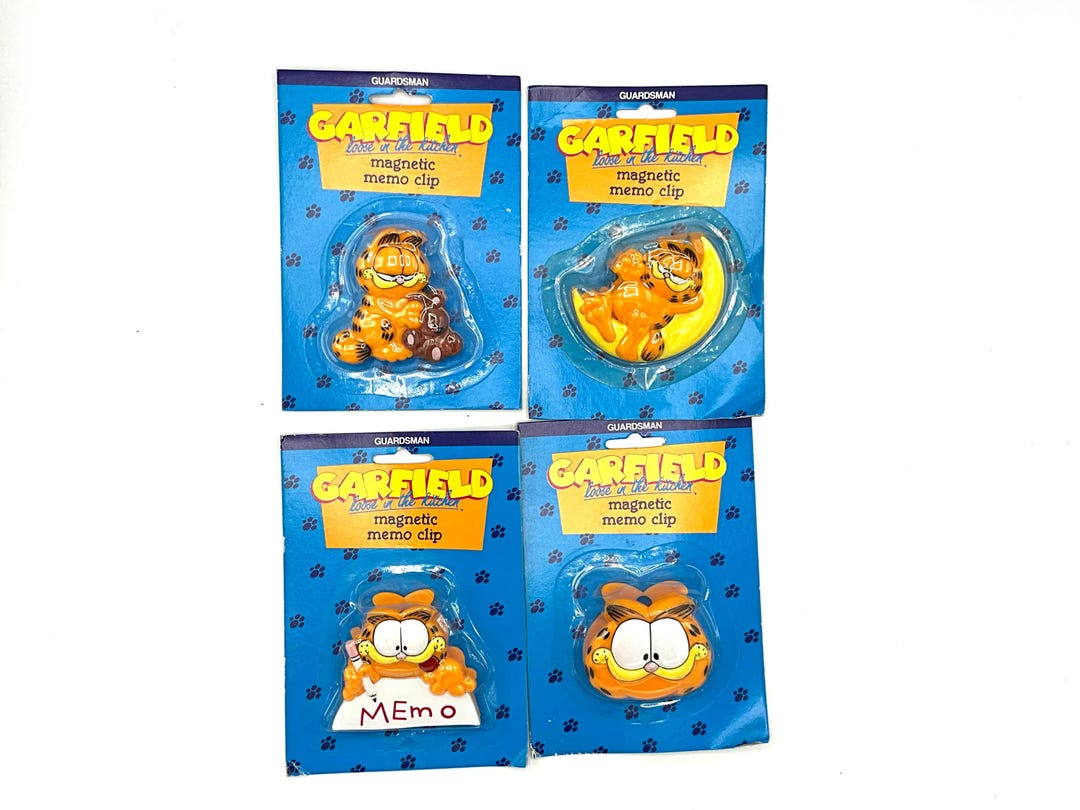 Gorgeous Collectible and Vintage Garfield Magnet Refrigerator, “loose ...