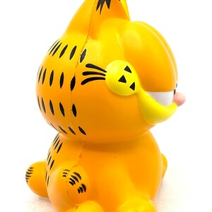 Gorgeous Collectible Garfield Cat, Orange, Figurine, Dog Toy. - Etsy