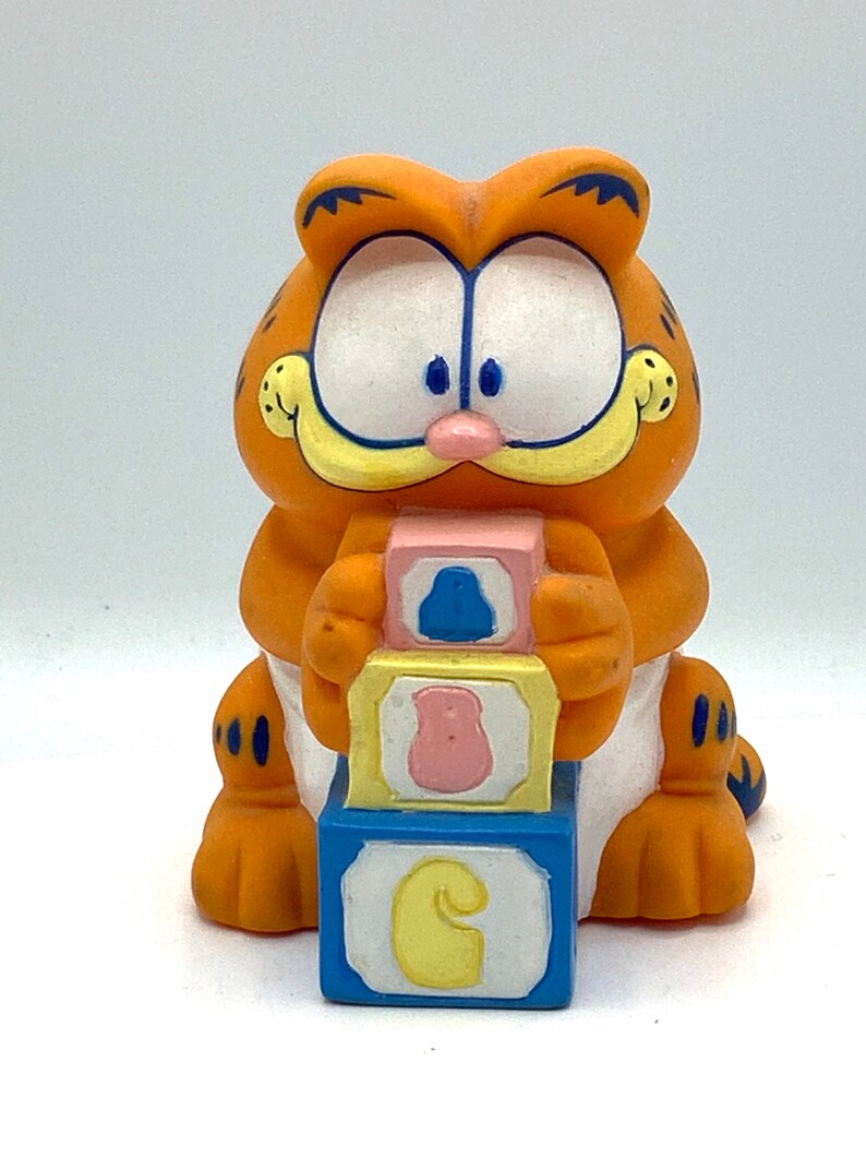 Gorgeous Collectible and Vintage Garfield as ABC Squeeze Toy - Etsy