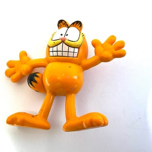 Gorgeous Collectible and Vintage Garfield,toy, Cat, Orange. - Etsy