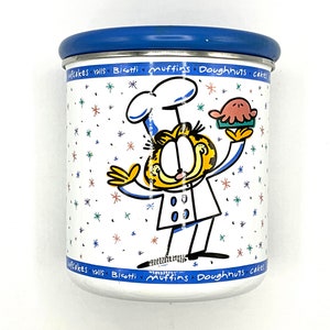 Gorgeous Collectible and Vintage Garfield Set of 3 Canisters Whit 3 ...