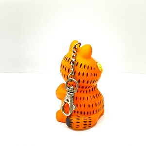 Gorgeous Collectible and Vintage Garfield Keychain, Cat Orange. - Etsy