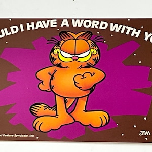Gorgeous Collectible and Vintage Garfield Post Cards, - Etsy
