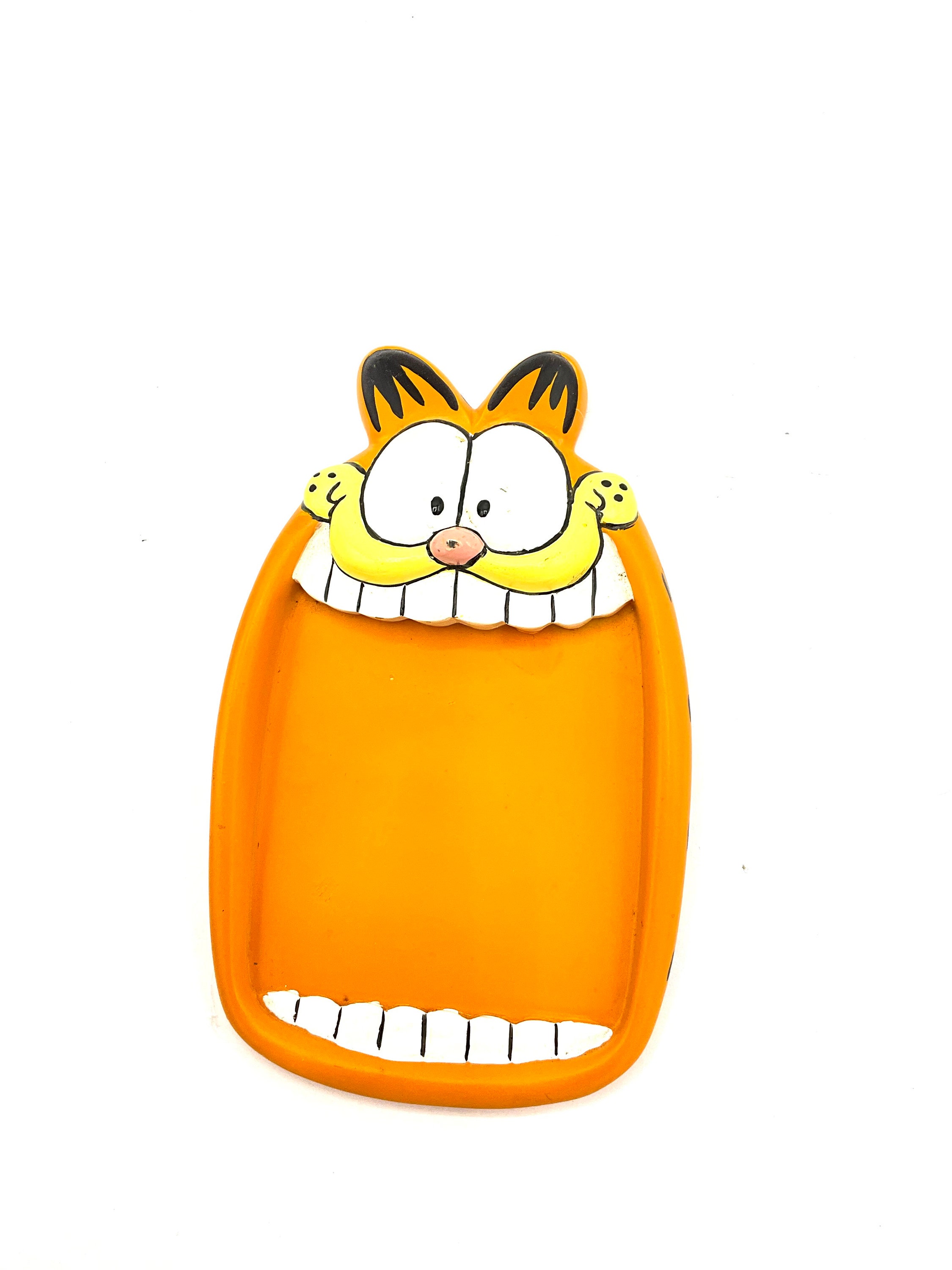 Gorgeous Collectible and Vintage Garfield Pad Tray, Cat Deal Memo Pad ...