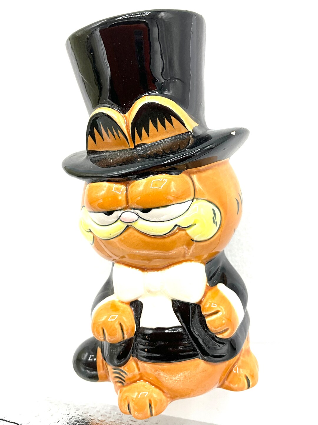 Gorgeous Collectible and Vintage Rare Garfield With Hat and Suit ...