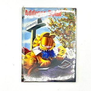Gorgeous Collectible Vintage Phone Book Garfield, Names and Numbers. - Etsy