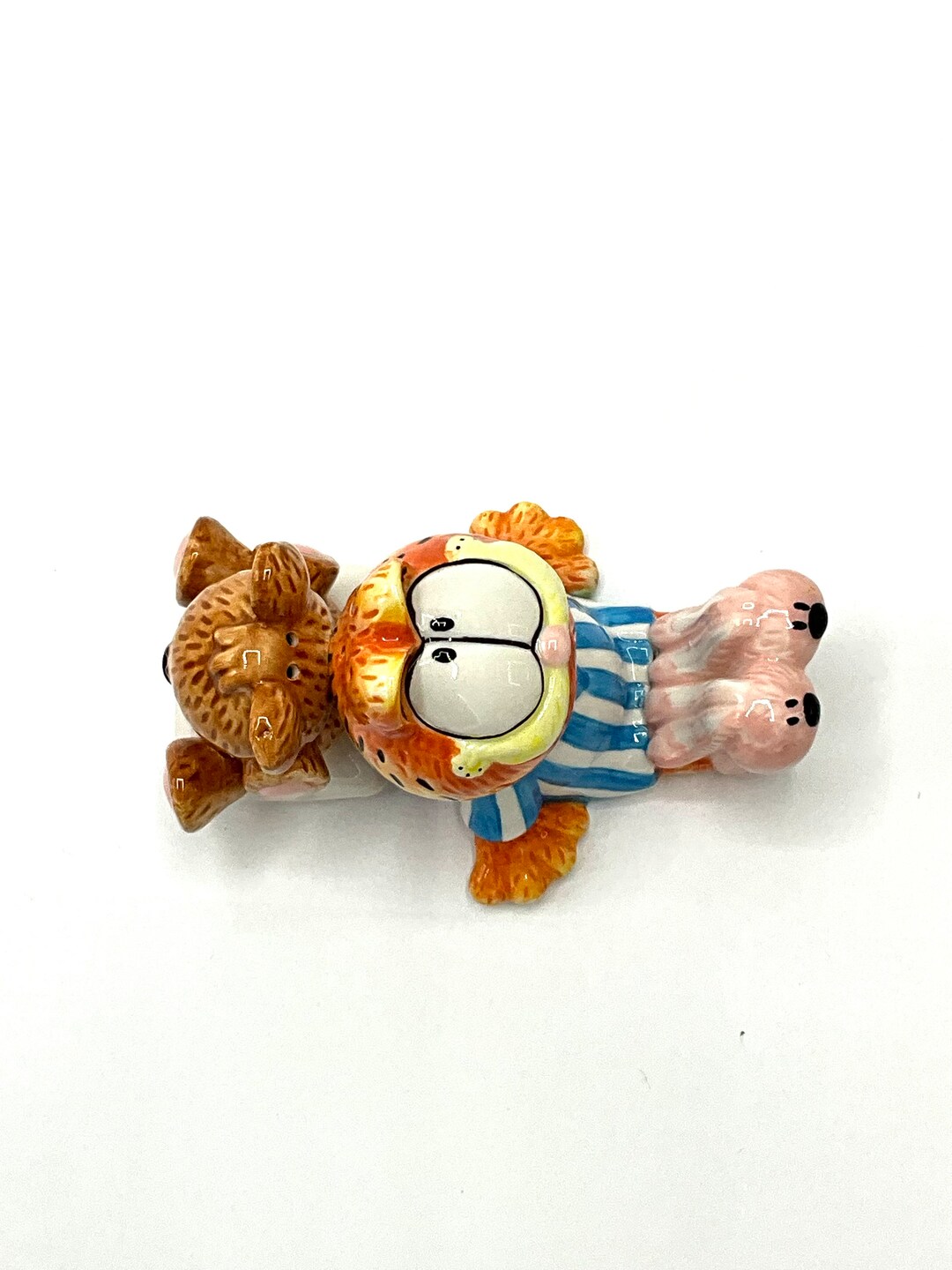 Gorgeous Collectible and Vintage Garfield and Pooky Teddy Bear, Salt or ...