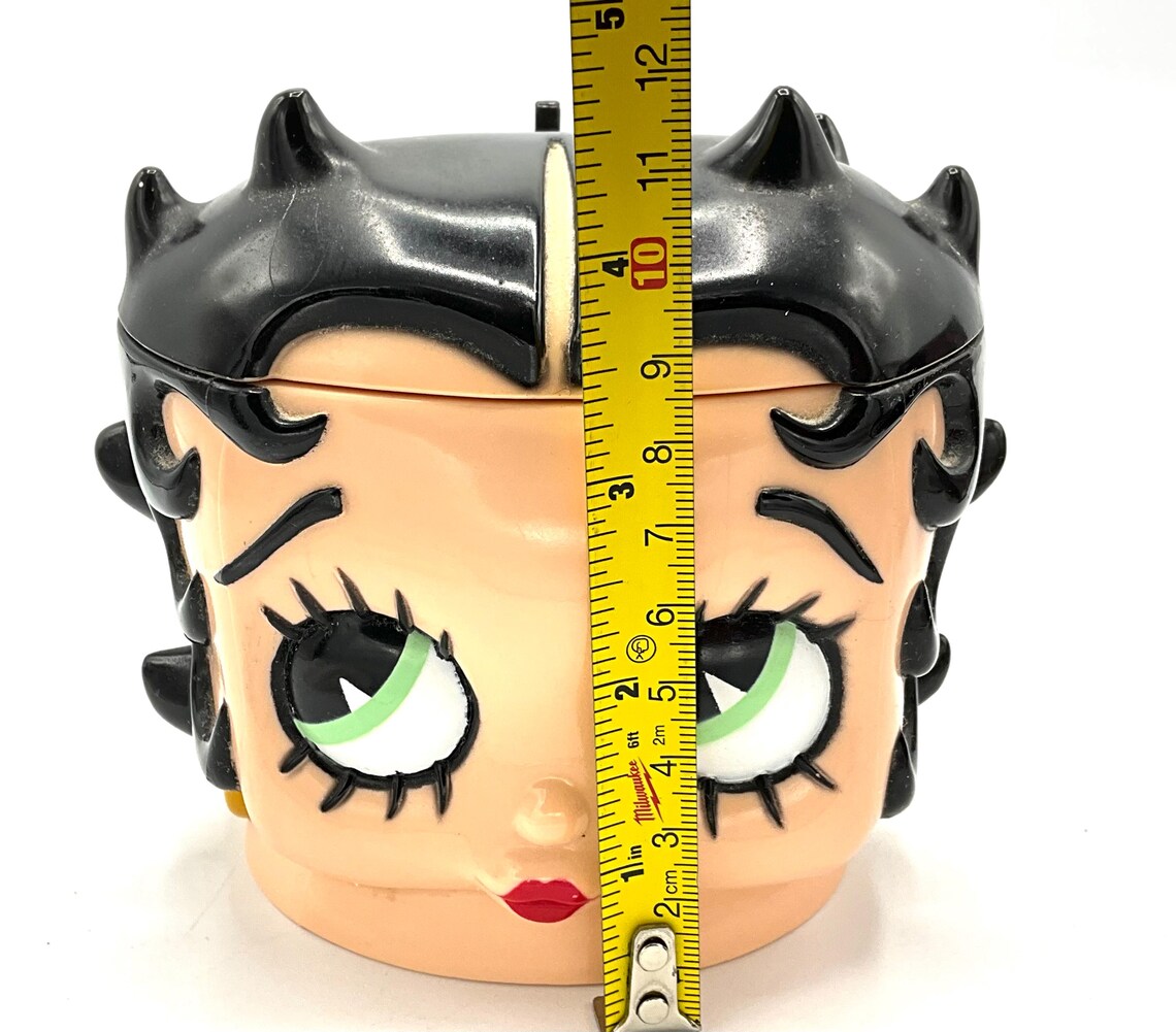 Gorgeous Collectible and Vintage Betty Boop 3D, Face Plastic Mug With ...