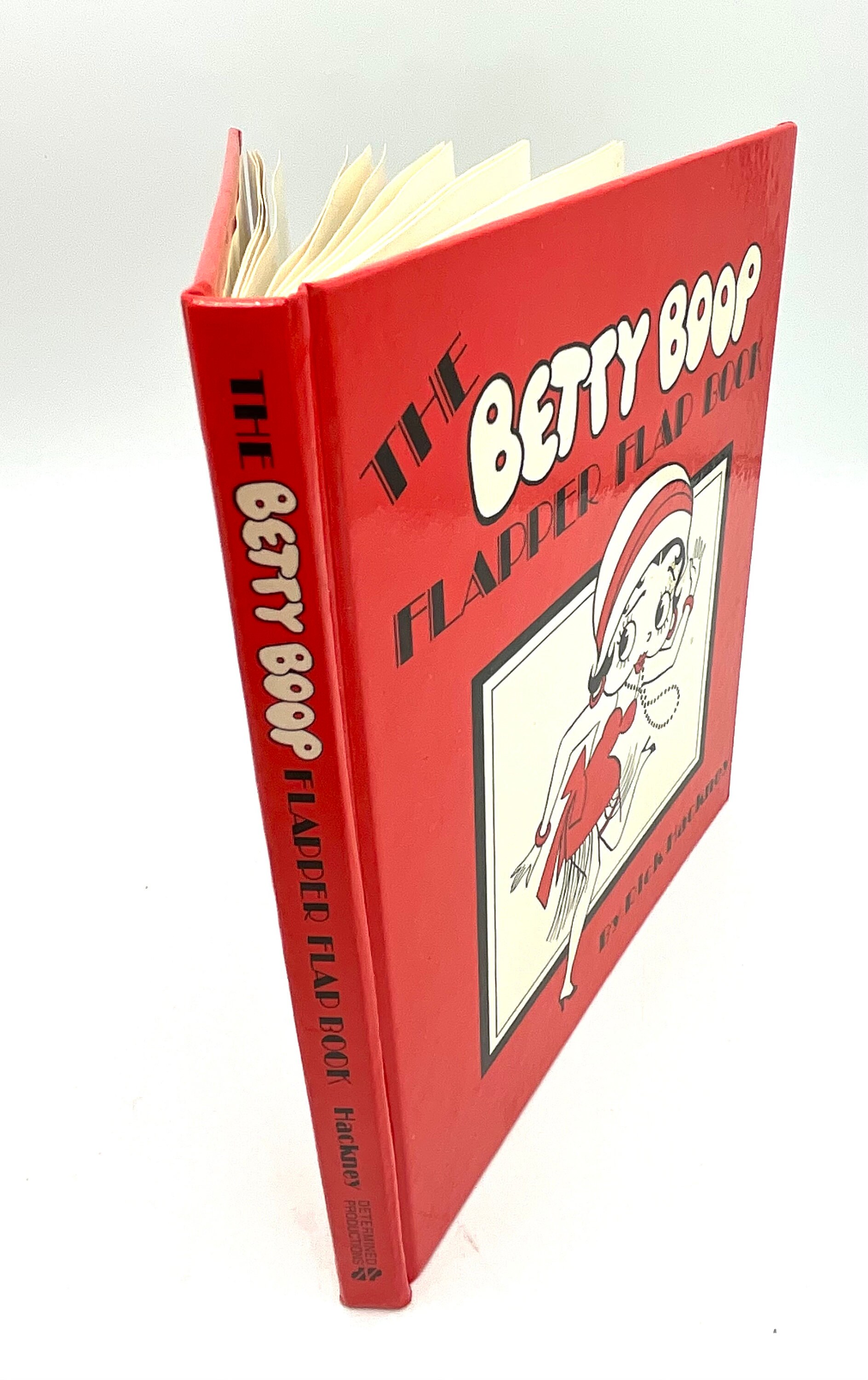 Gorgeous Collectible the Betty Boop Flapper Flap Book by Rick Hackney ...