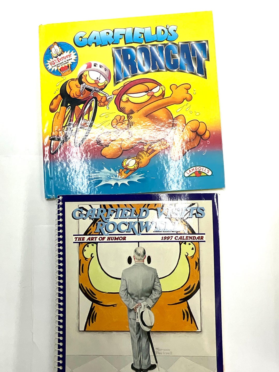 Gorgeous Collectible and Vintage Garfield Calendar 1997 or Ironcat ...