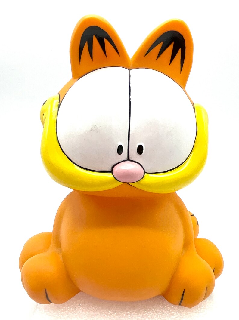 Gorgeous Collectible Piggy Bank as Garfield, Coin Bank, Garfield, Cat ...