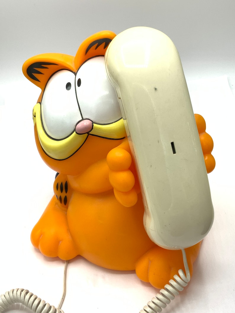 Gorgeous Collectible and Vintage Garfield as Phone, Telephone, TYCO. - Etsy
