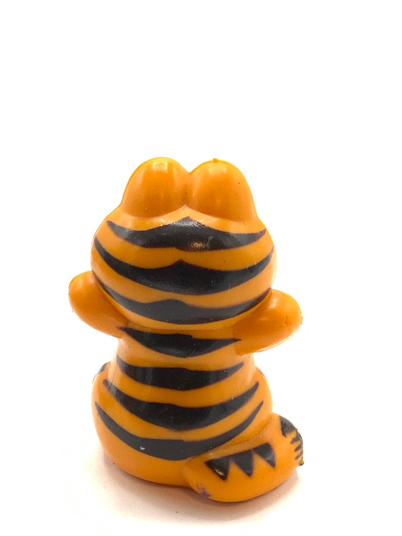 Vintage Garfield With Pink Bow Cat Orange Figurine. - Etsy