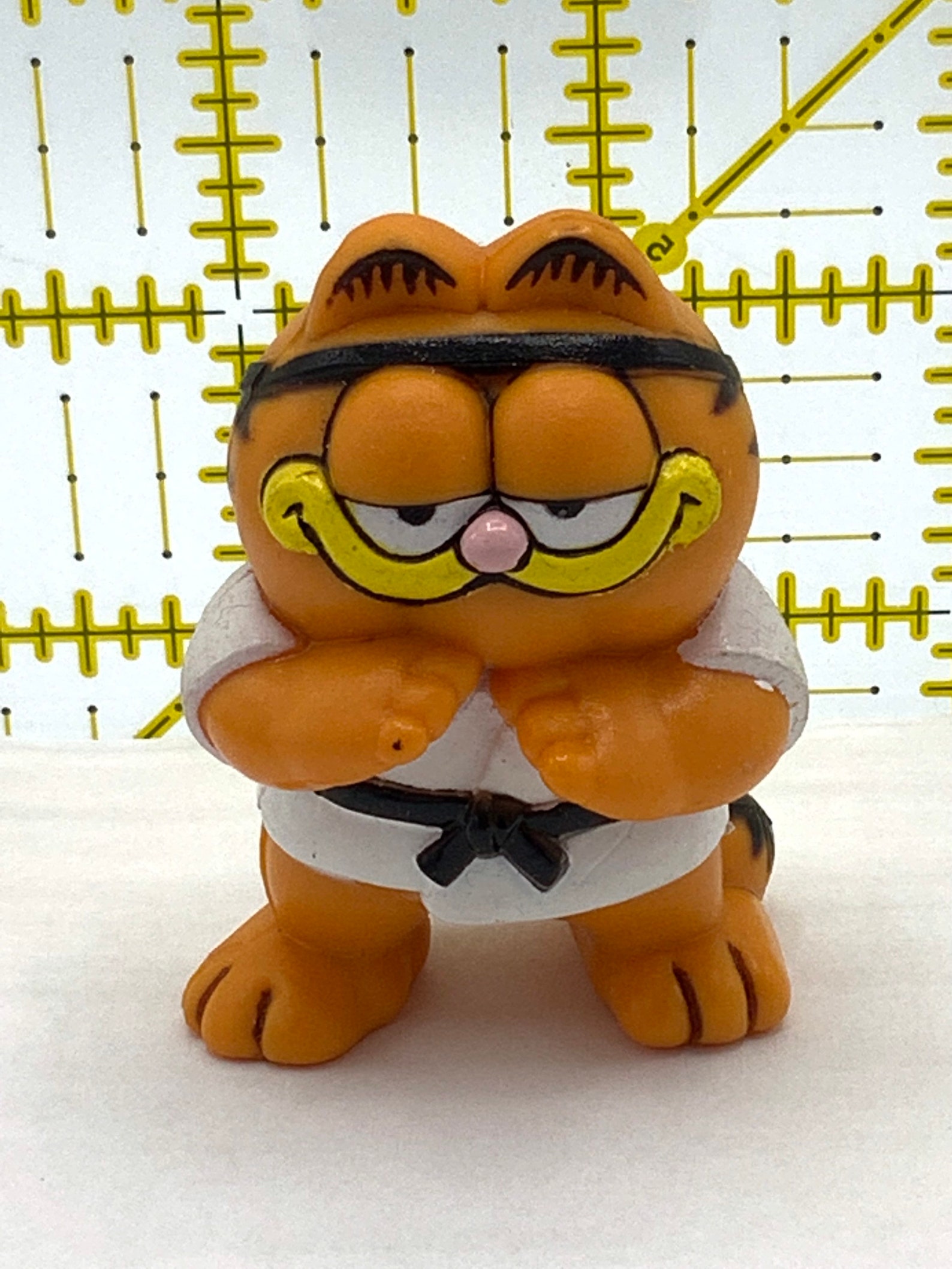 Gorgeous Collectible and Vintage Garfield Karate , Figurine, Cat ...