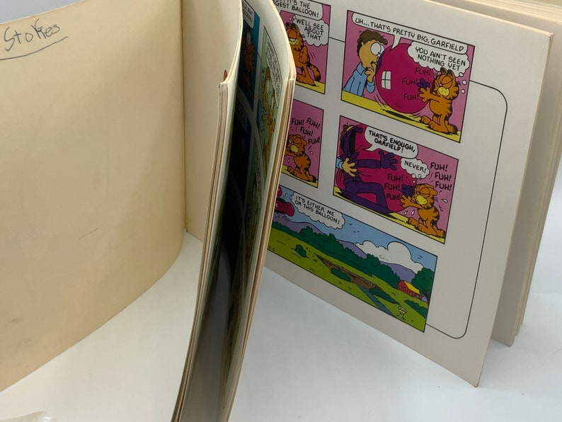 Vintage Garfield Book the Fifth Garfield Treasury by Jim - Etsy