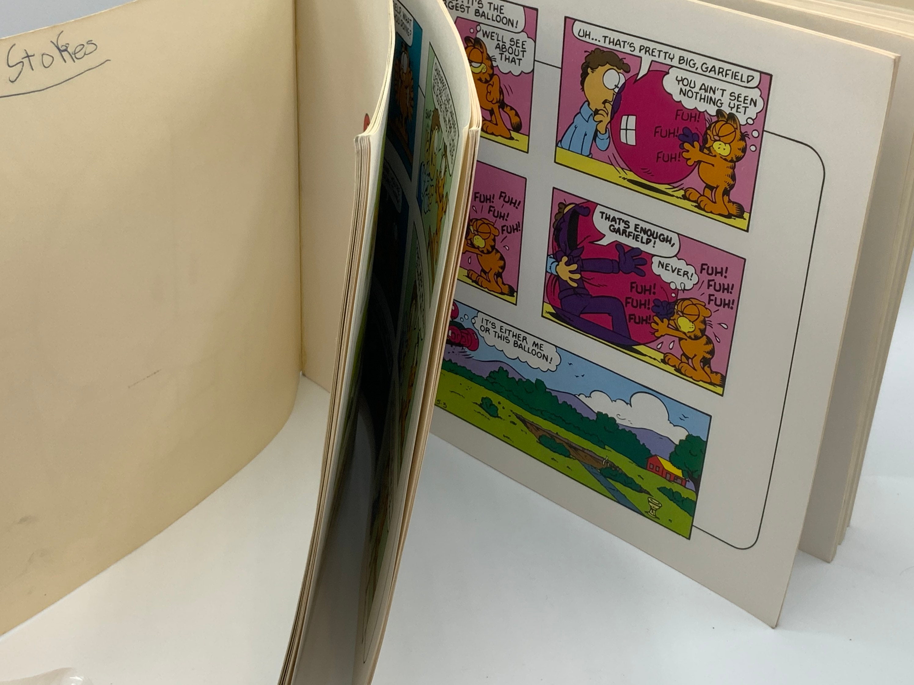 Vintage Garfield Book the Fifth Garfield Treasury by Jim - Etsy