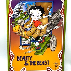 Gorgeous Collectible and Vintage Tin Sign Betty Boop, Metal, Original ...