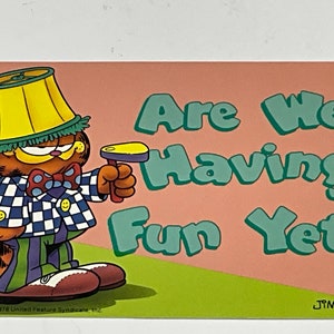 Gorgeous Collectible and Vintage Garfield Post Cards, - Etsy