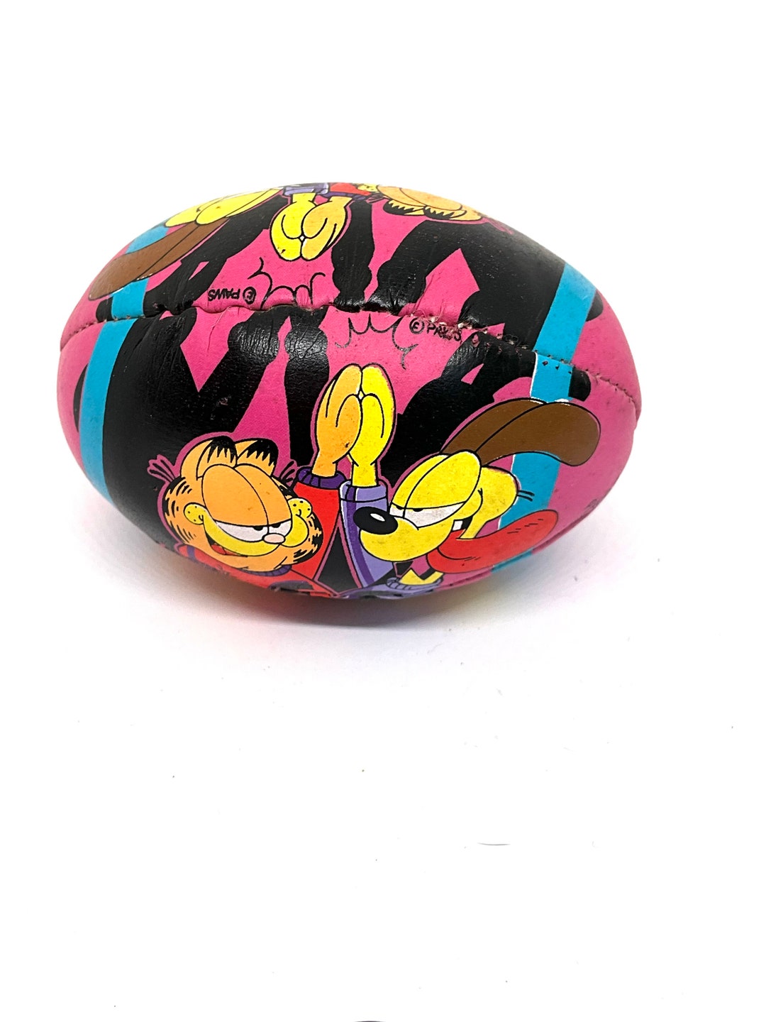 Gorgeous Collectible and Vintage Garfield Wit Odie Ball, Angry, Orange ...