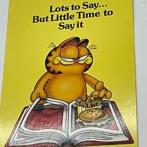 Gorgeous Collectible and Vintage Garfield Post Cards, - Etsy