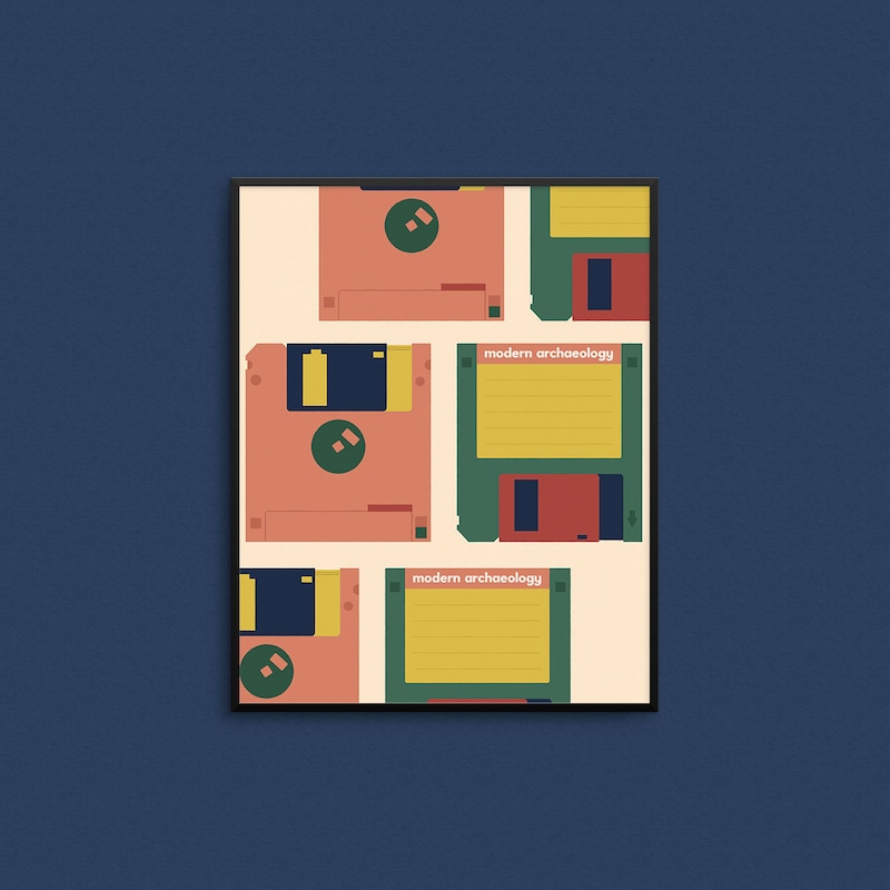 Floppy Disk Art - Etsy