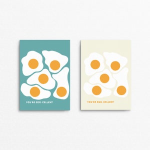 You're Egg-cellent Card Egg Lovers Card Quirky 5x7 | Etsy