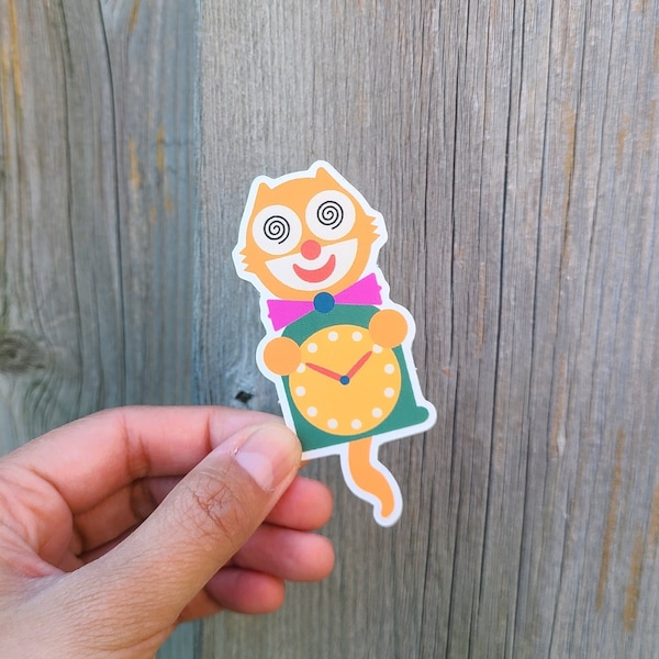 Felix the Cat Clock - Etsy