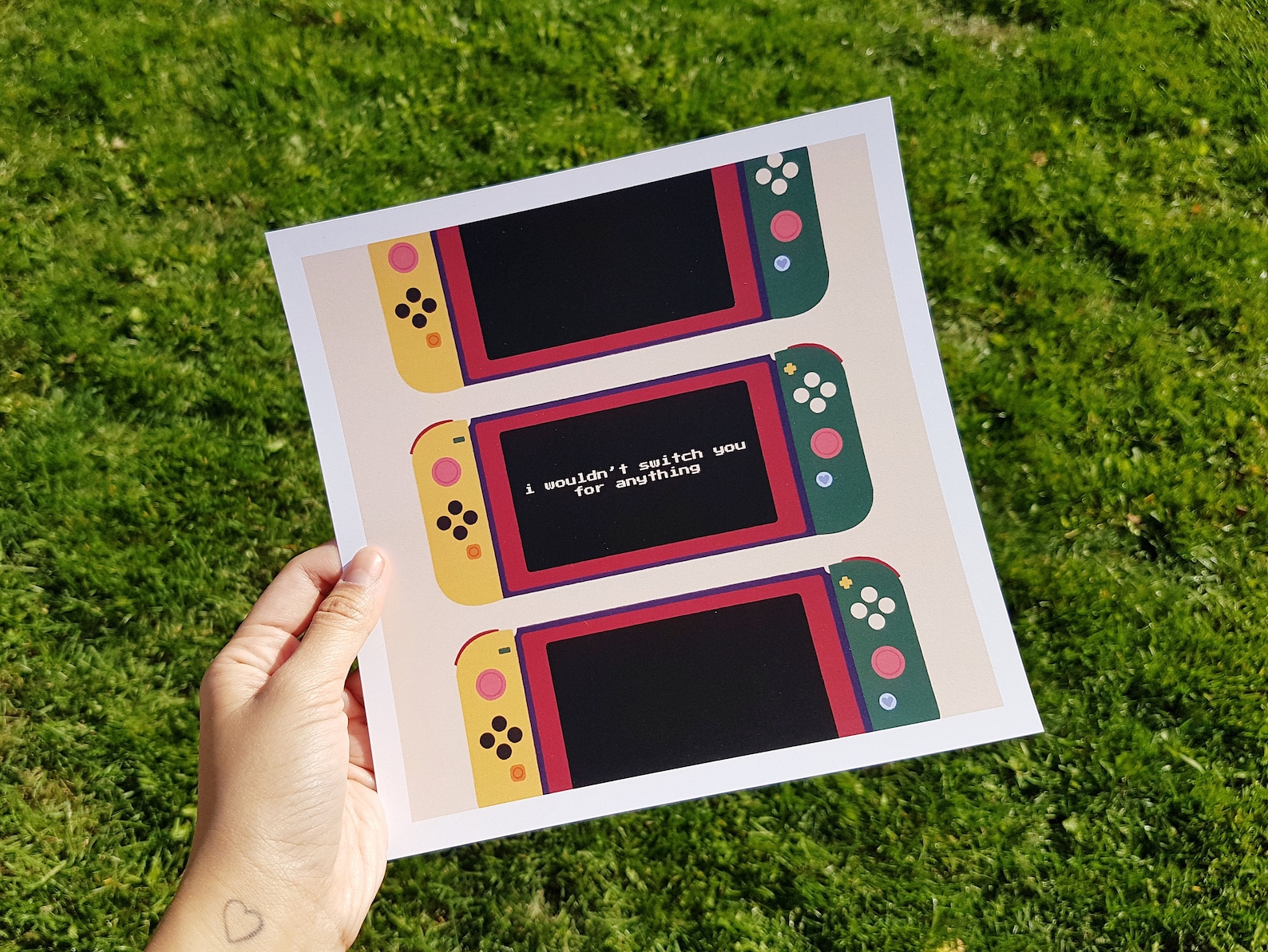 SWITCH YOU Art Print Nintendo Switch Art Gaming Art Print - Etsy