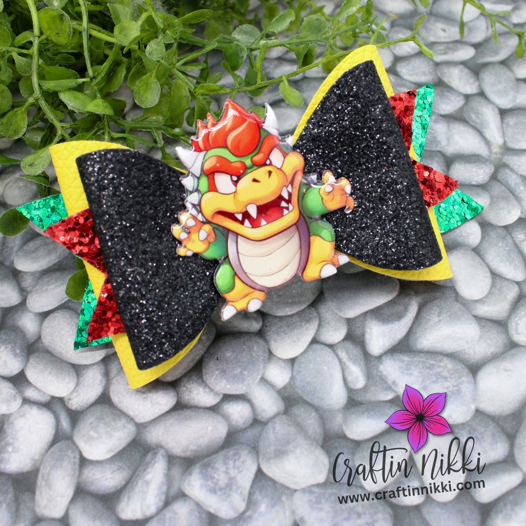 Angry Black King Turtle Plumber From the Mushroom Kingdom in Chunky ...