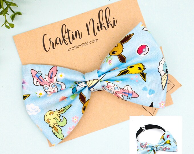 Pokemon Bow Tie and Cuff Link-pokemon-video Games-nintendo-men's ...