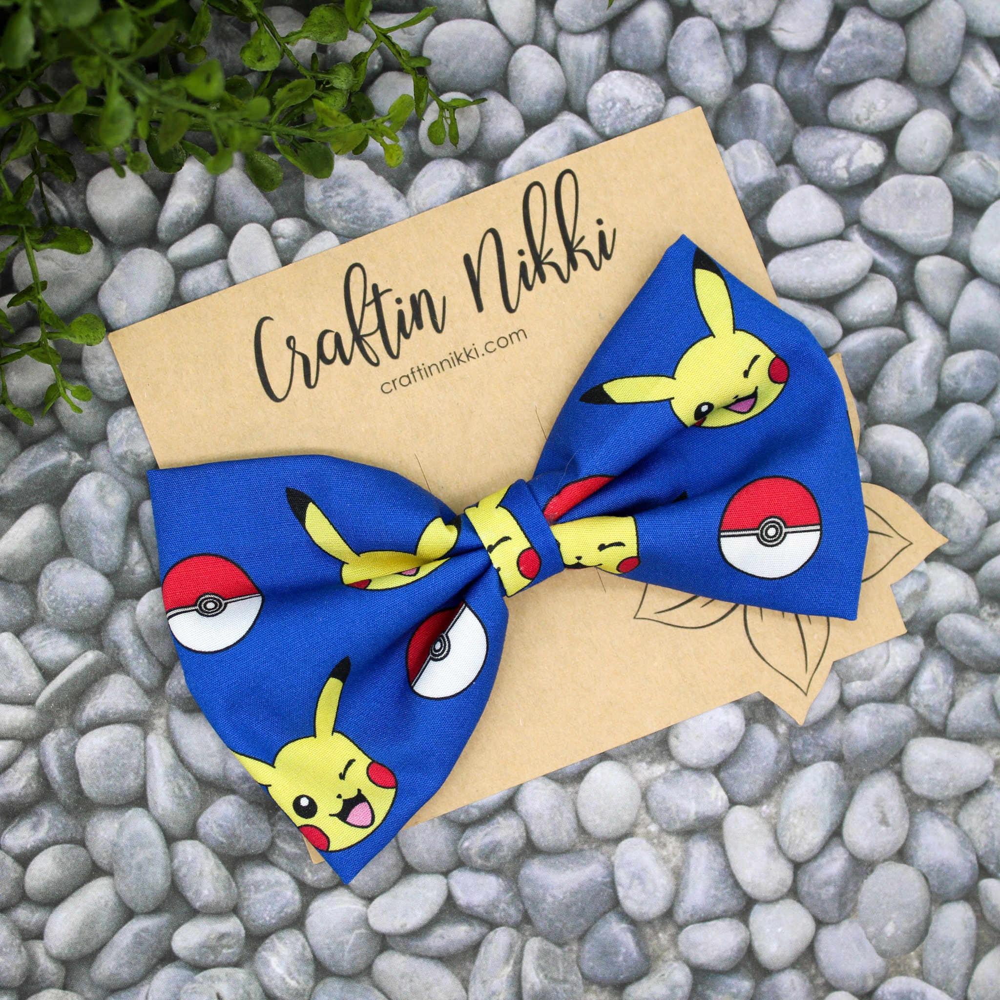 Pikachu Bowtie - Etsy