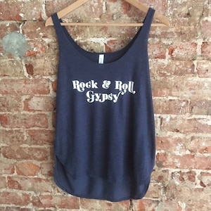 Rock & Roll Gypsy Tank - Etsy