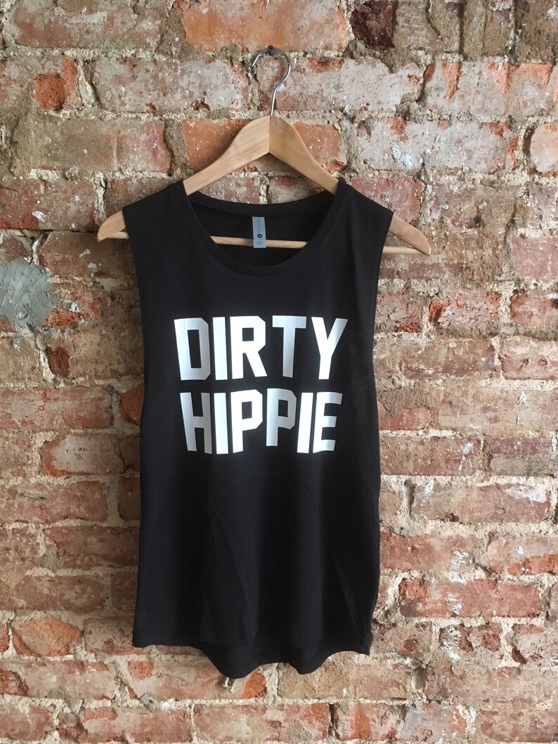 Dirty Hippie Tank - Etsy