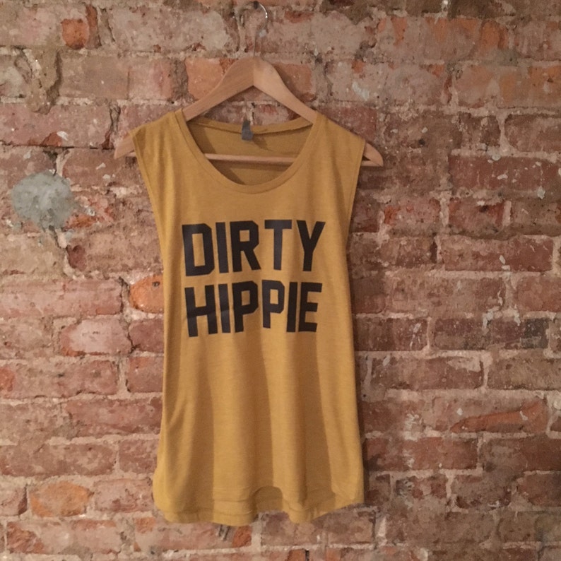 Dirty Hippie Tank - Etsy