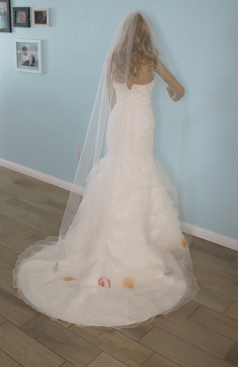 Beach Sea Wedding Veil - Etsy