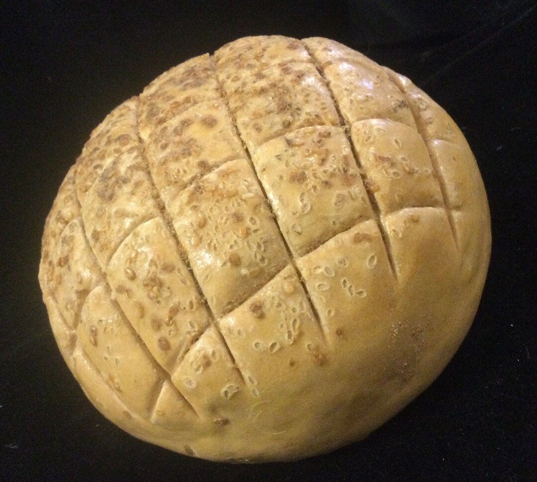 Boule Display Prop/faux Brioche Bread Loaf/french/sesame Seeds/bakery ...