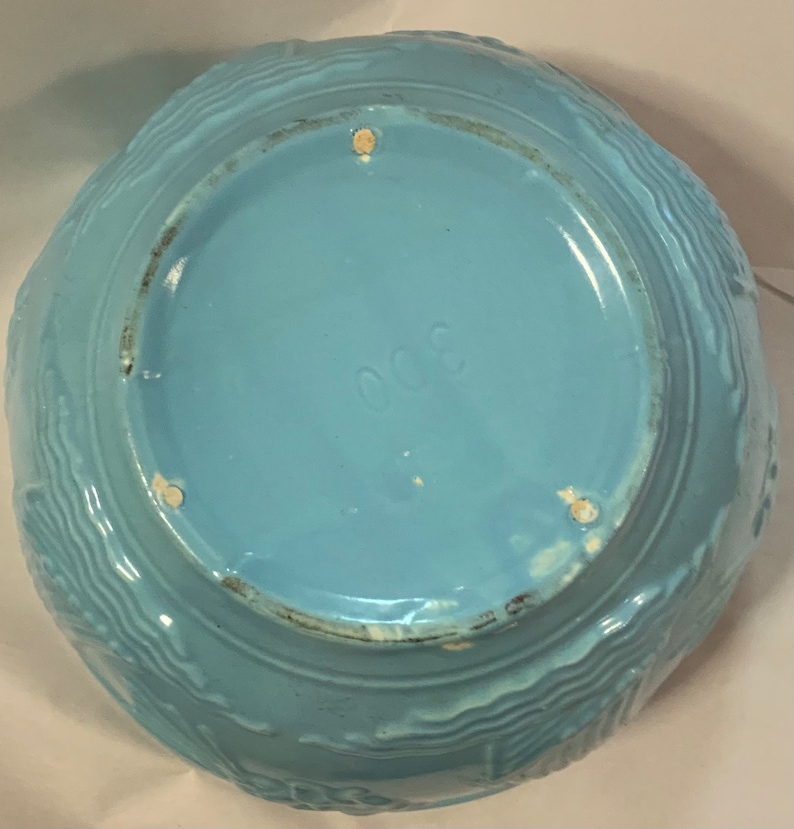 Ceramic Bowl/robinson Ransbottom Pottery Blue Mixing Bowl/zephyrus ...