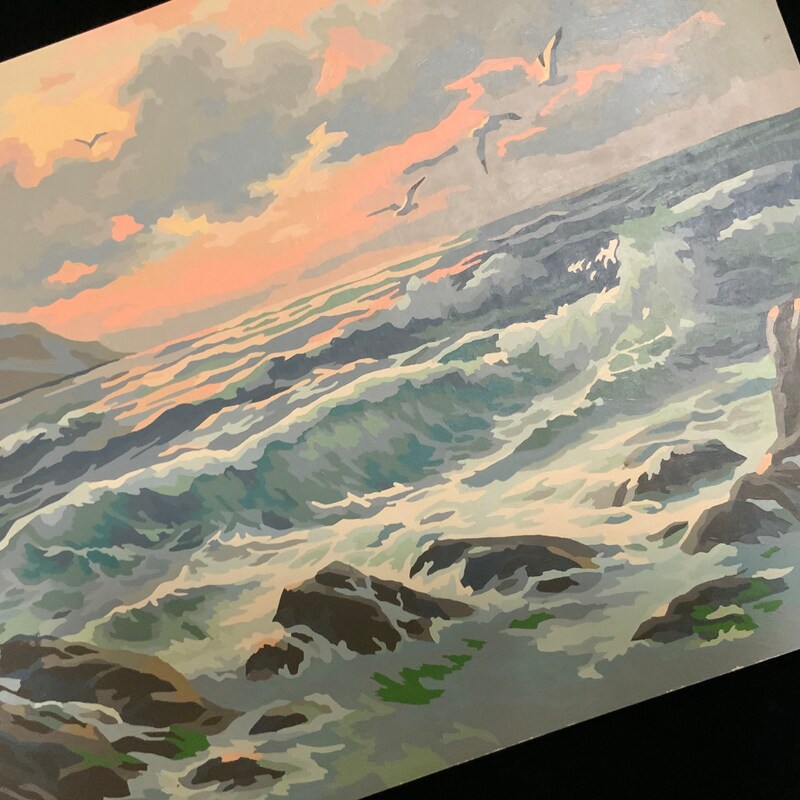 Vintage Paint by Number - Etsy