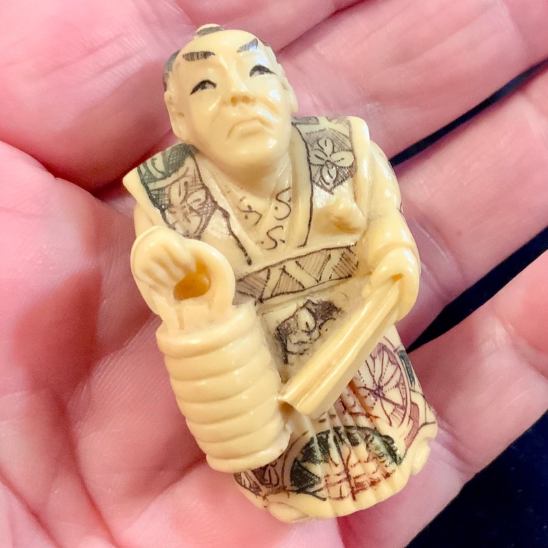 Japanese Netsuke - Etsy